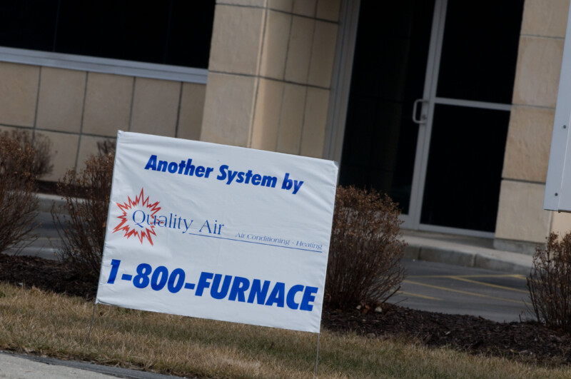 Poly Bag Yard Signs - Custom Poly Packaging