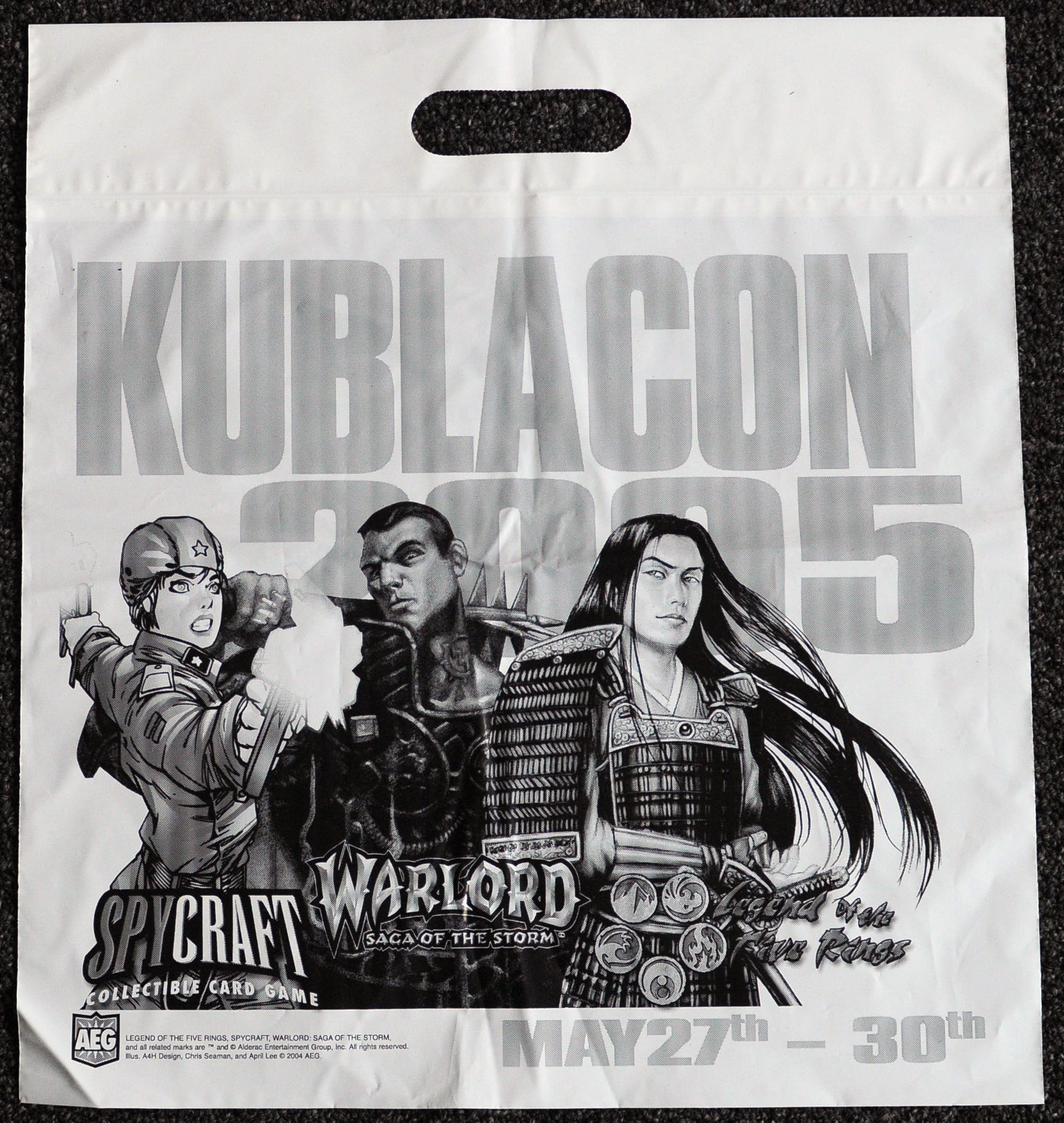 Die Cut Handle Bags - Custom Poly Packaging