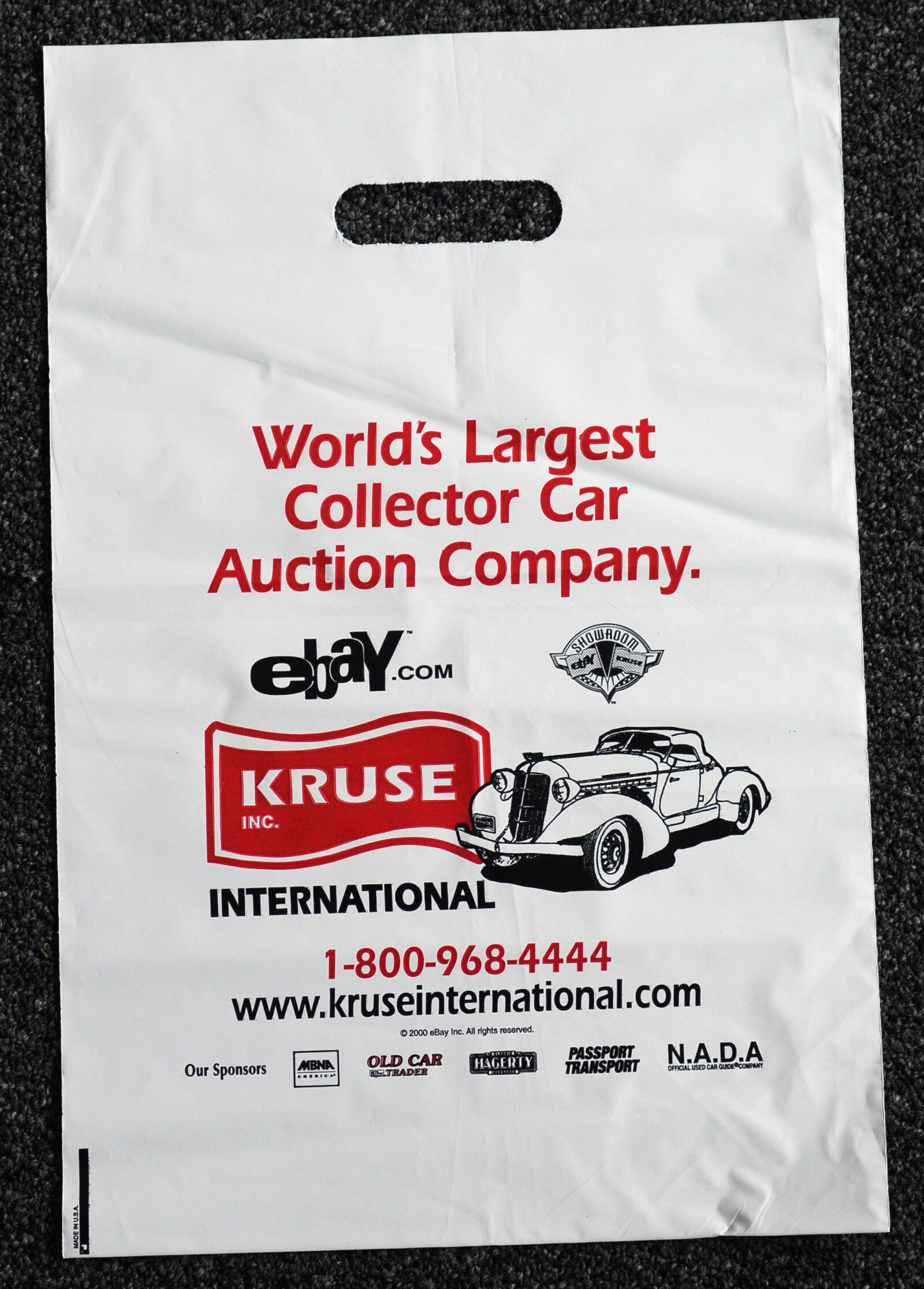 Die Cut Handle Bags - Custom Poly Packaging