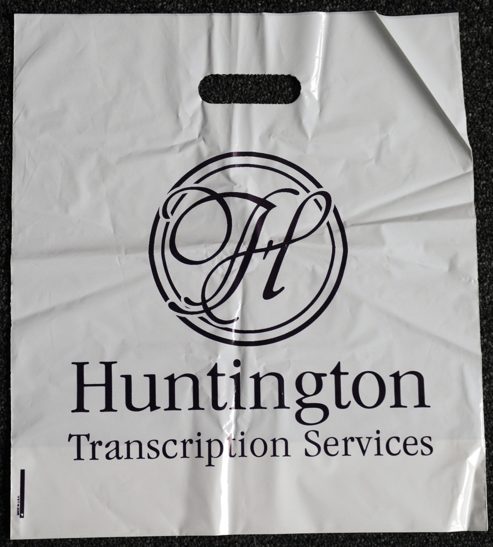 Die Cut Handle Bags - Custom Poly Packaging